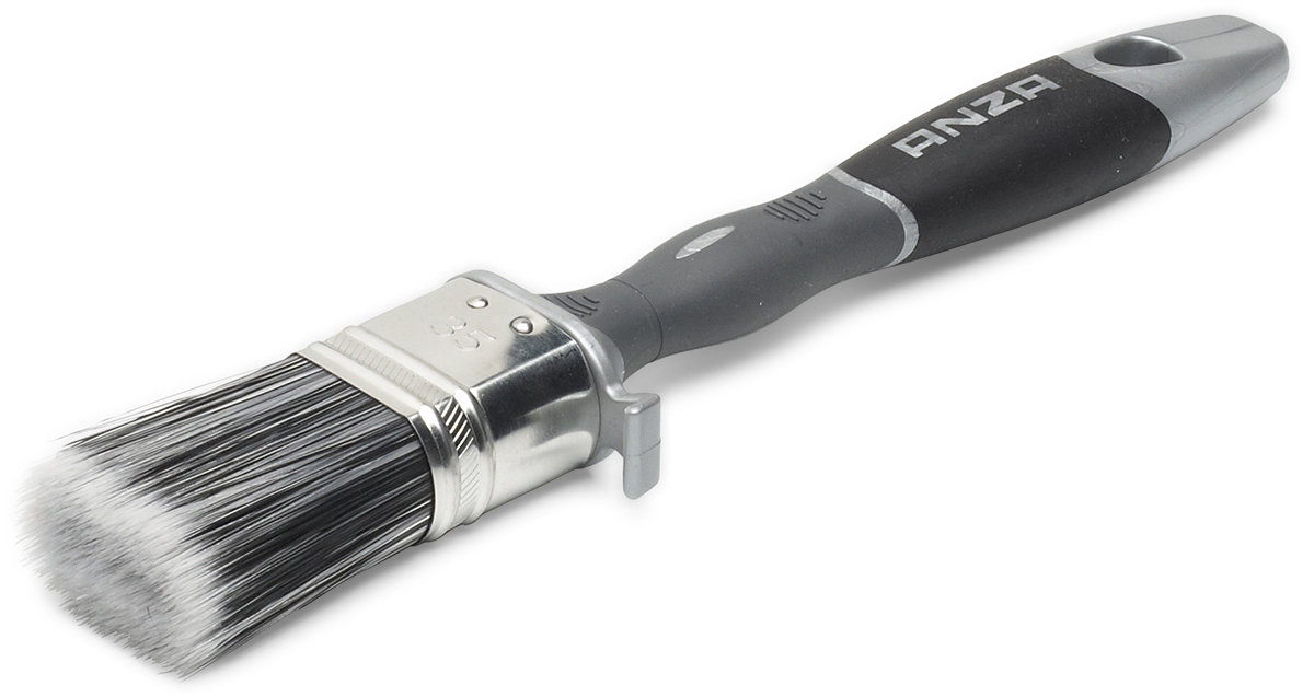 Platinum Oval Brush 35 mm – Anza