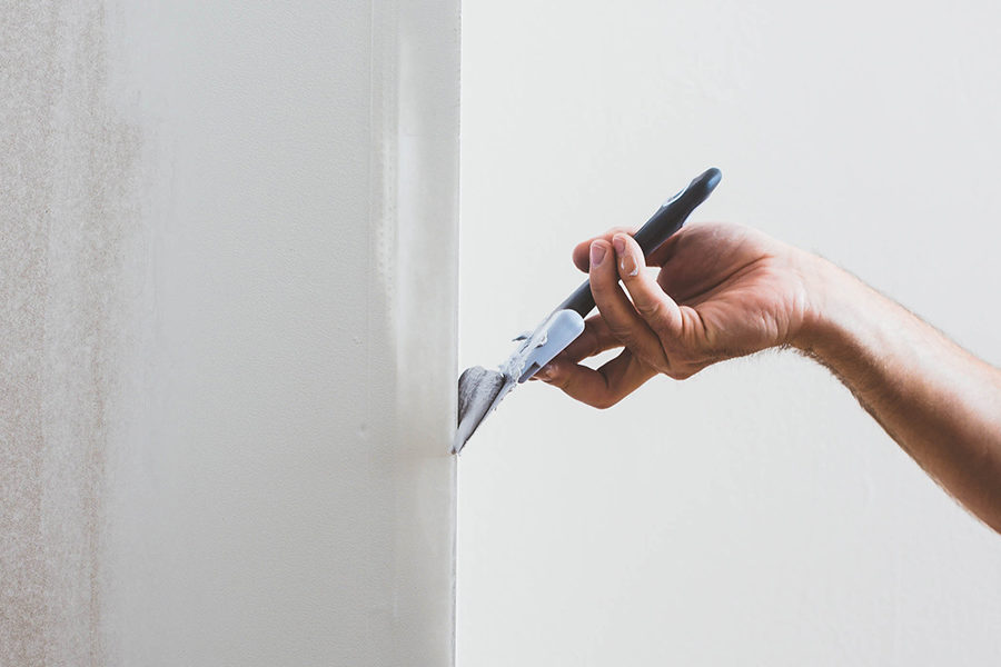Plastering a wallpapered wall – how to, step by step – Anza